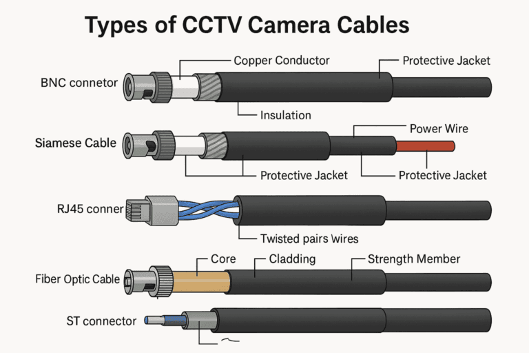CCTV Camera Cable: Types, Uses, And Installation Guide For Reliable ...